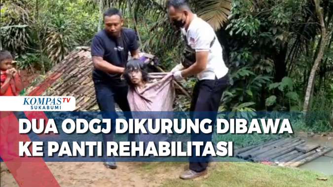 Dua ODGJ Dikurung Dibawa Ke Panti Rehabilitasi Untuk Penanganan Layak