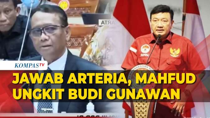 Momen Mahfud Jawab Arteria dengan Ungkit Budi Gunawan Whatsapp Kasih Info Intelijen Setiap Malam