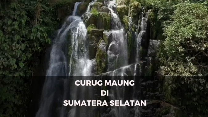Curug Maung di Sumatera Selatan