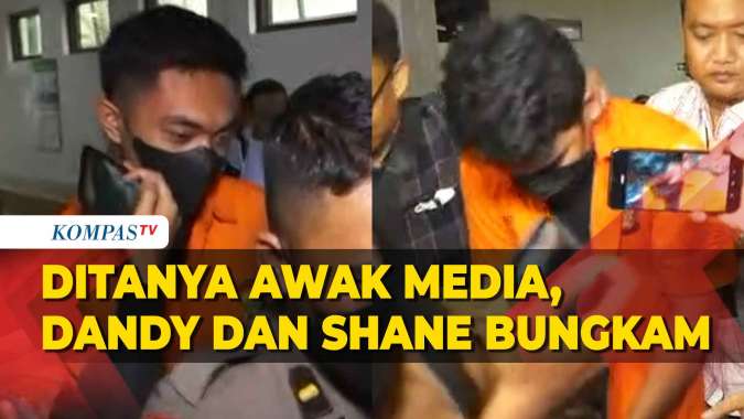 Mario Dandy dan Shane Lukas Bungkam Saat Ditanya Wartawan di Pengadilan ...
