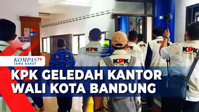 KPK Sita Dokumen Dari Ruang Kerja Wali Kota Bandung