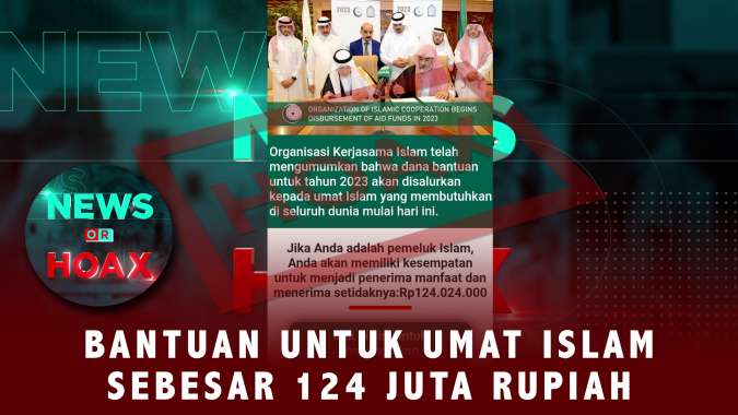 Bantuan Umat Islam 124 Juta Rupiah | NEWS OR HOAX