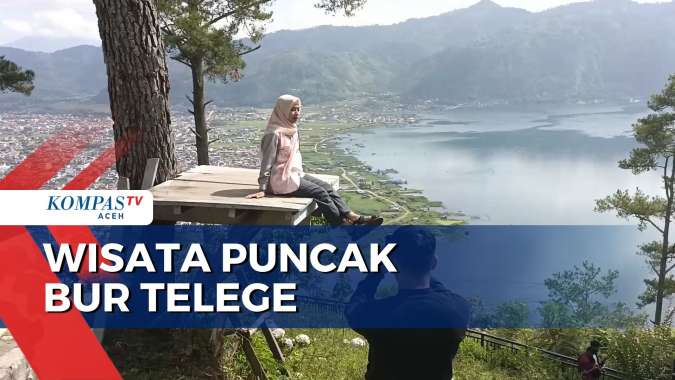 Wisata Puncak Bur Telege Takengon Dipadati Pengunjung