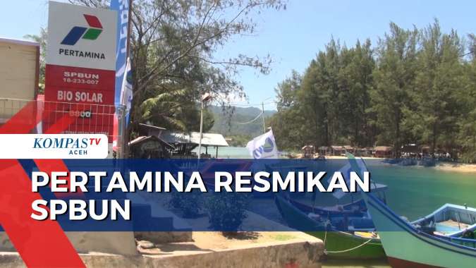 Pertamina Resmikan SPBUN di Aceh Besar