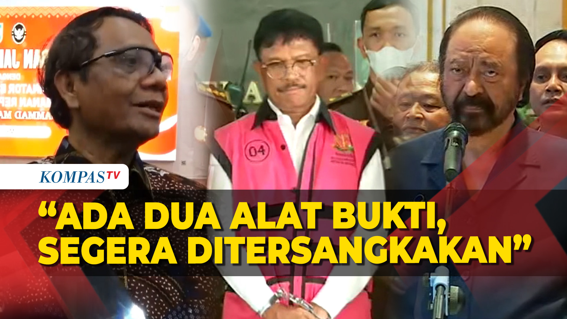 Mahfud Md Jawab Isu Miring Terkait Penetapan Johnny Plate Jadi Tersangka