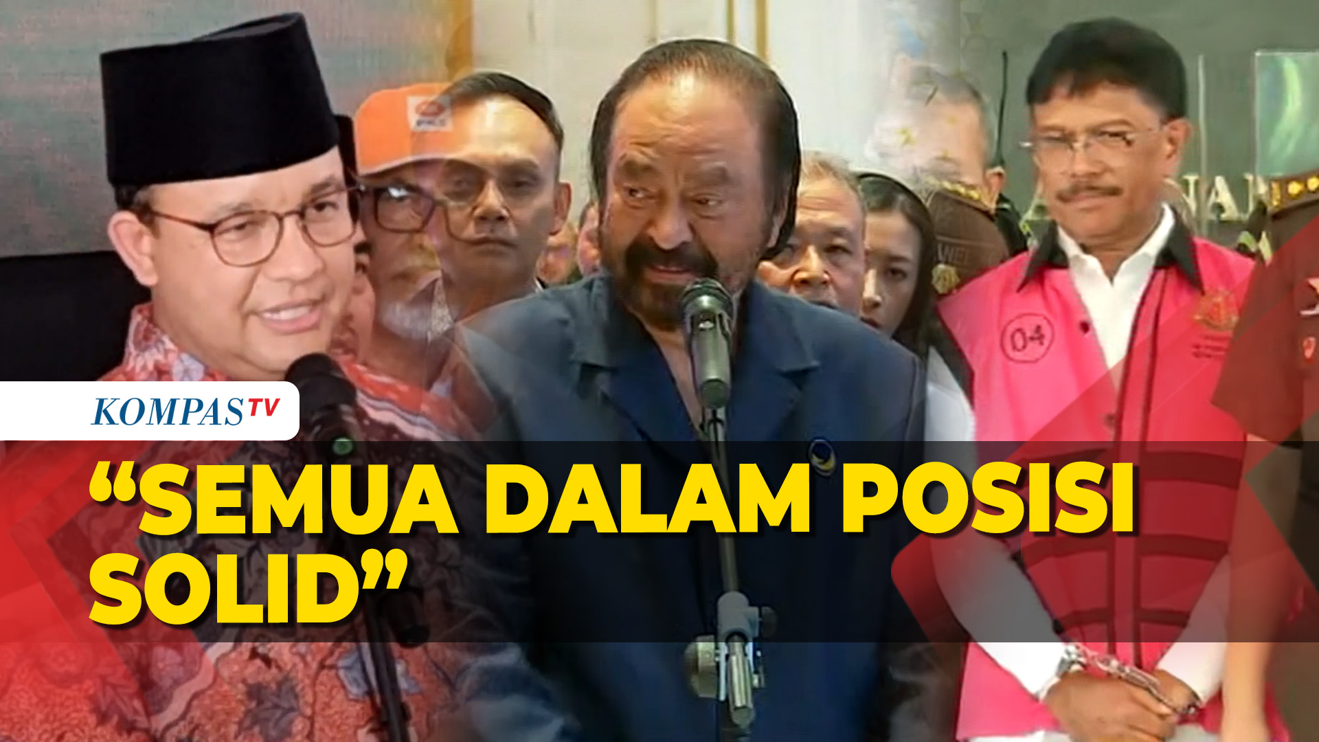 Video: Anies Ungkap Koalisi Perubahan Justru Makin Solid, Usai Johnny Plate jadi Tersangka