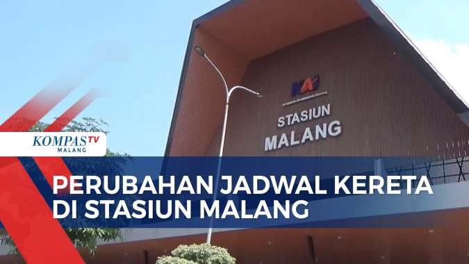 Per 1 Juni 2023, Simak Perubahan Jadwal Kereta Dari Stasiun Malang