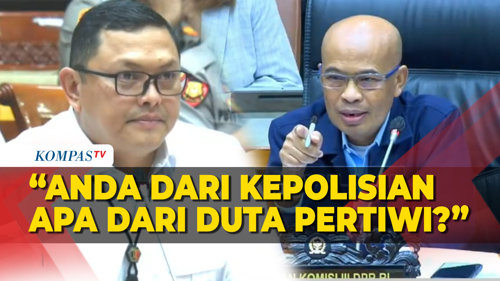 Desmond Tegur Kombes Hengky Soal Tupoksi: Anda dari Kepolisian atau Duta Pertiwi?