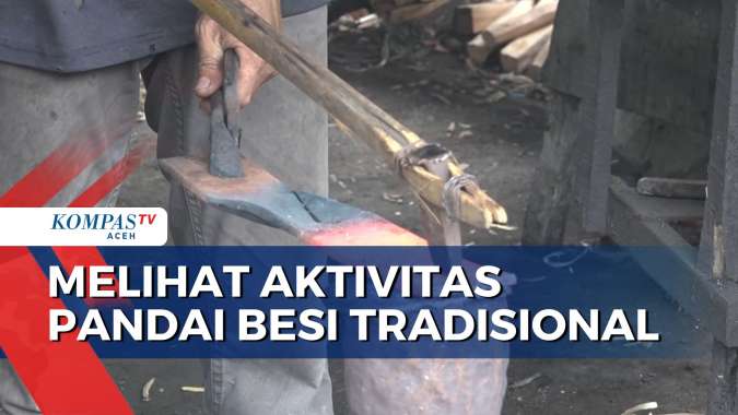 Melihat Aktivitas Pandai Besi Tradisional Aceh Besar