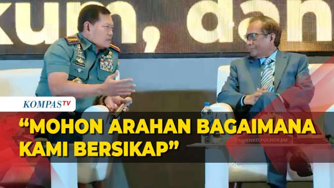 Ditanya Panglima TNI Soal Pengamanan Pejabat Negara yang Ikut Pemilu 2024, Begini Jawaban Mahfud MD