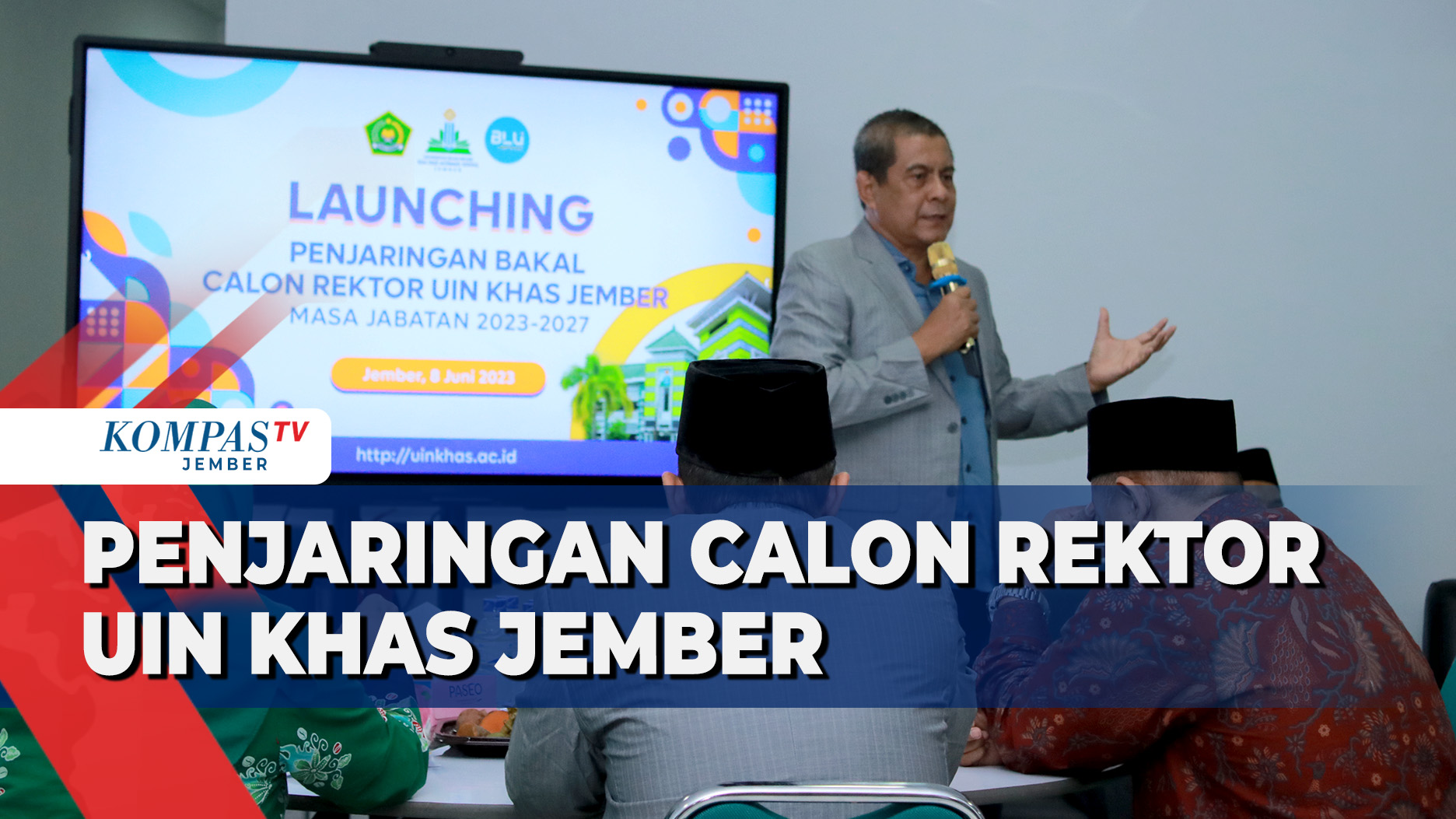Video: Penjaringan Calon Rektor UIN KHAS Jember Dibuka 8 Juni hingga 31 Agustus 2023