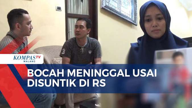 Bocah 6 Tahun di Malang Meninggal Usai Disuntik Saat Dirawat di Rumah Sakit