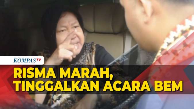 Alasan Mensos Risma Marah hingga Pergi Tinggalkan Acara BEM Nusantara ...