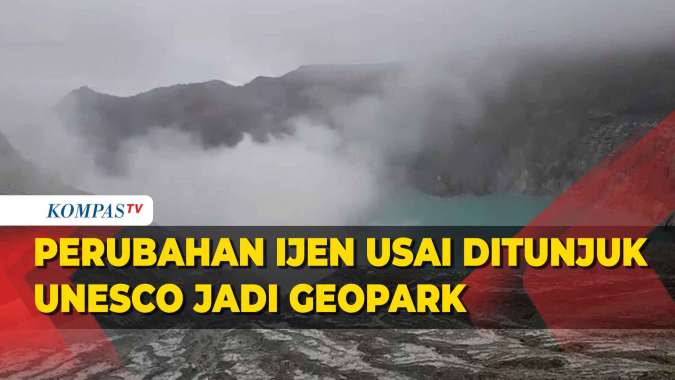 Usai Diakui UNESCO Jadi Global Geopark, Kawasan Ijen Jadi Pusat ...