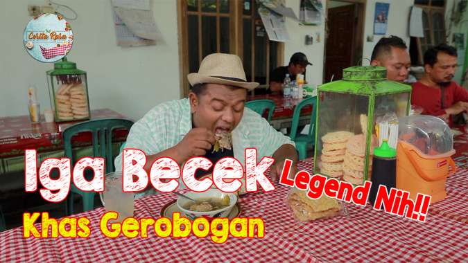 Legend Nih! Iga Sapi Khas Grobogan, Sayur Becek Iga Sudah 30 tahun