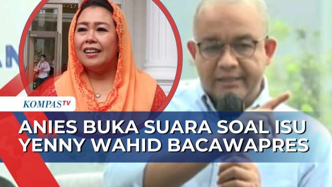 Soal Isu Yenny Wahid Jadi Bacawapres, Anies Baswedan: Nanti Diumumkan
