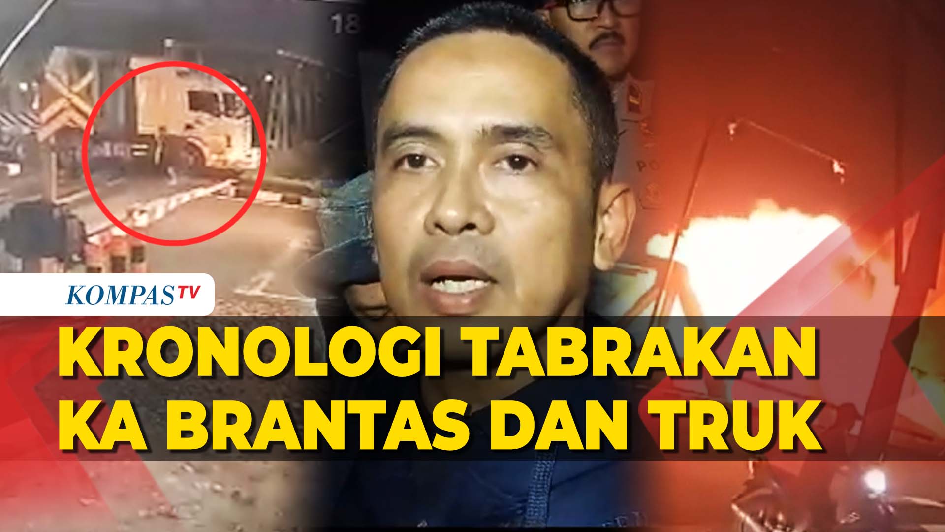 Video: Kronologi Kecelakaan KA Brantas Tabrak Truk di Semarang, Sopir Sempat Minta Tolong ke Petugas