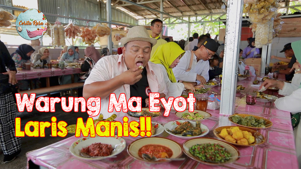Video: Warung Nasi Ma Eyot Bandung, Laris Manis Wajib Coba Nih!