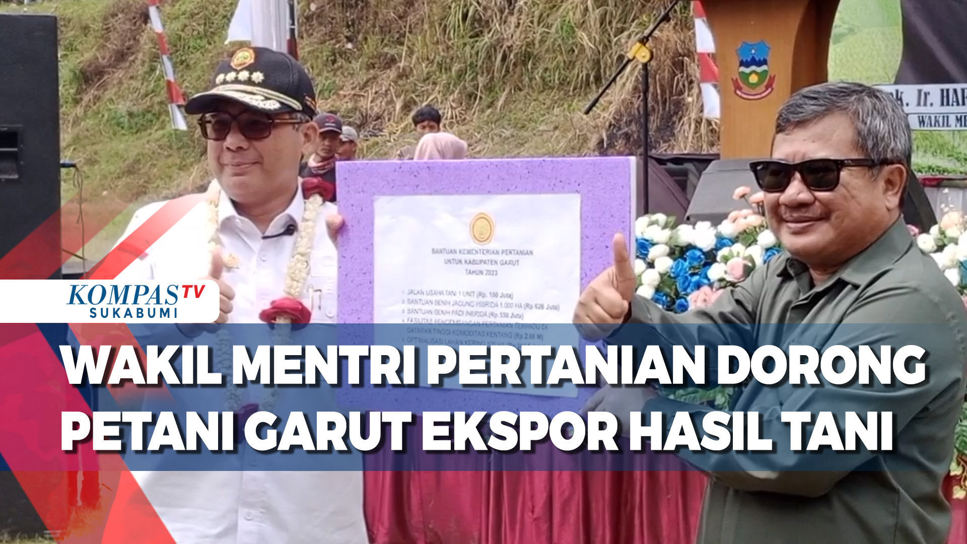 Video: Wakil Mentri Pertanian Dorong Petani Garut Ekspor Hasil Tani