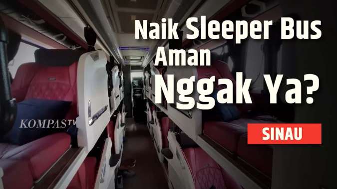Naik Sleeper Bus Bisa Tiduran Seperti di Kasur? | SINAU