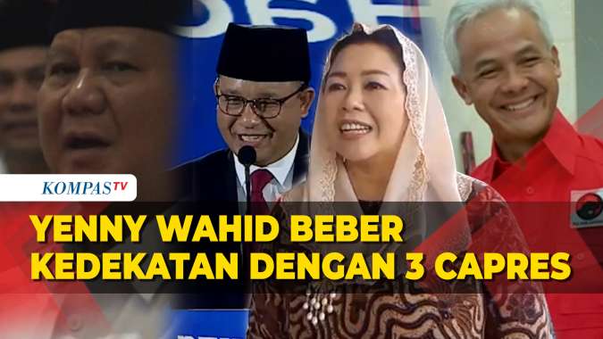 Masuk Radar Cawapres, Yenny Wahid Beber Kedekatan dengan Tiga Capres Masuk Radar Cawapres, Yenny Wahid Beber Kedekatan dengan Tiga Capres