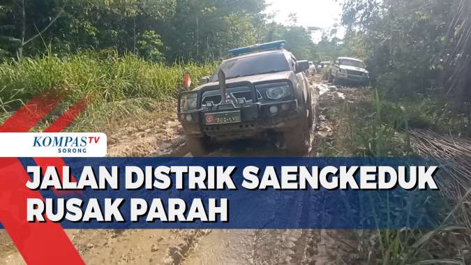 Protes Kondisi Jalan Rusak, Pemerintah Kabupaten Sorong Janji Lakukan ...