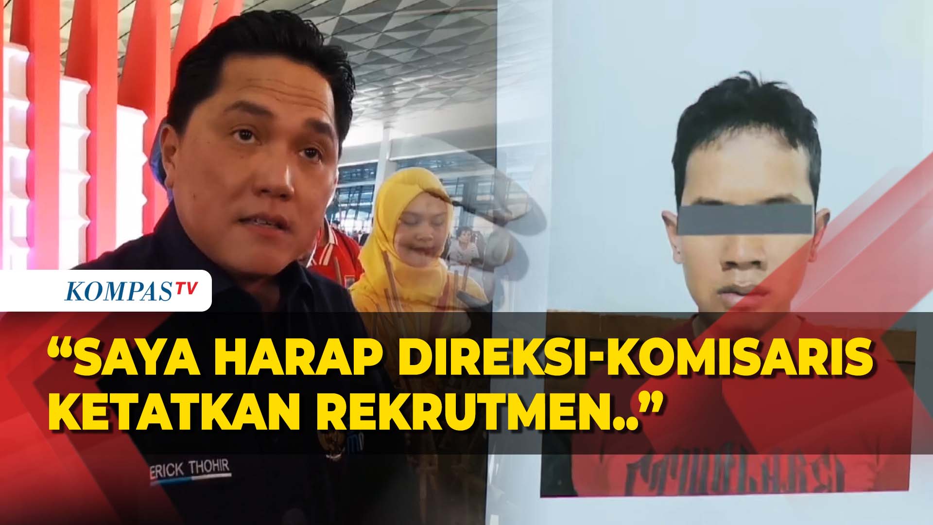 Video: Terkait Pegawai PT KAI Tersangka Teroris, Erick Thohir Minta Direksi BUMN Perketat Rekrutmen