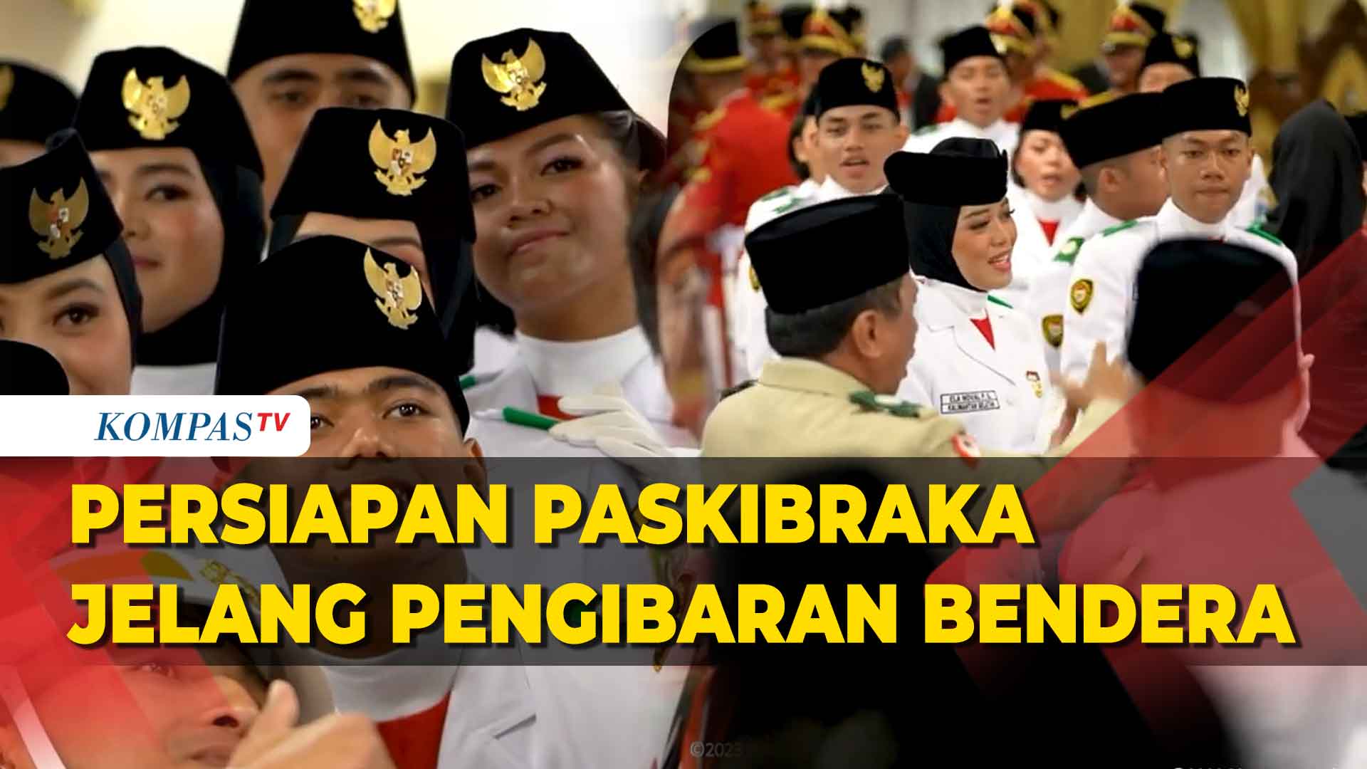 Video: Jelang Kibarkan Sang Merah Putih di Istana Merdeka, Begini Persiapan Tim Paskibraka