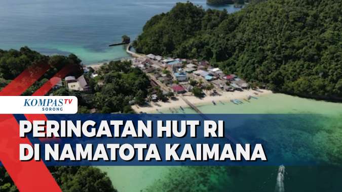 Masyarakat Kampung Namatota Kaimana Kibarkan Bendera Merah Putih di ...