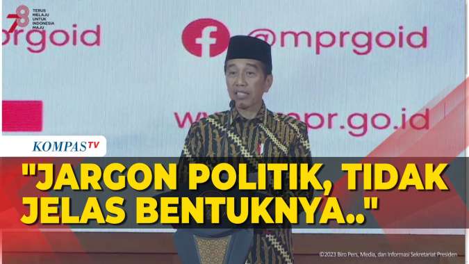 [FULL] Sambutan Presiden Jokowi di Peringatan Hari Konstitusi Nasional ...