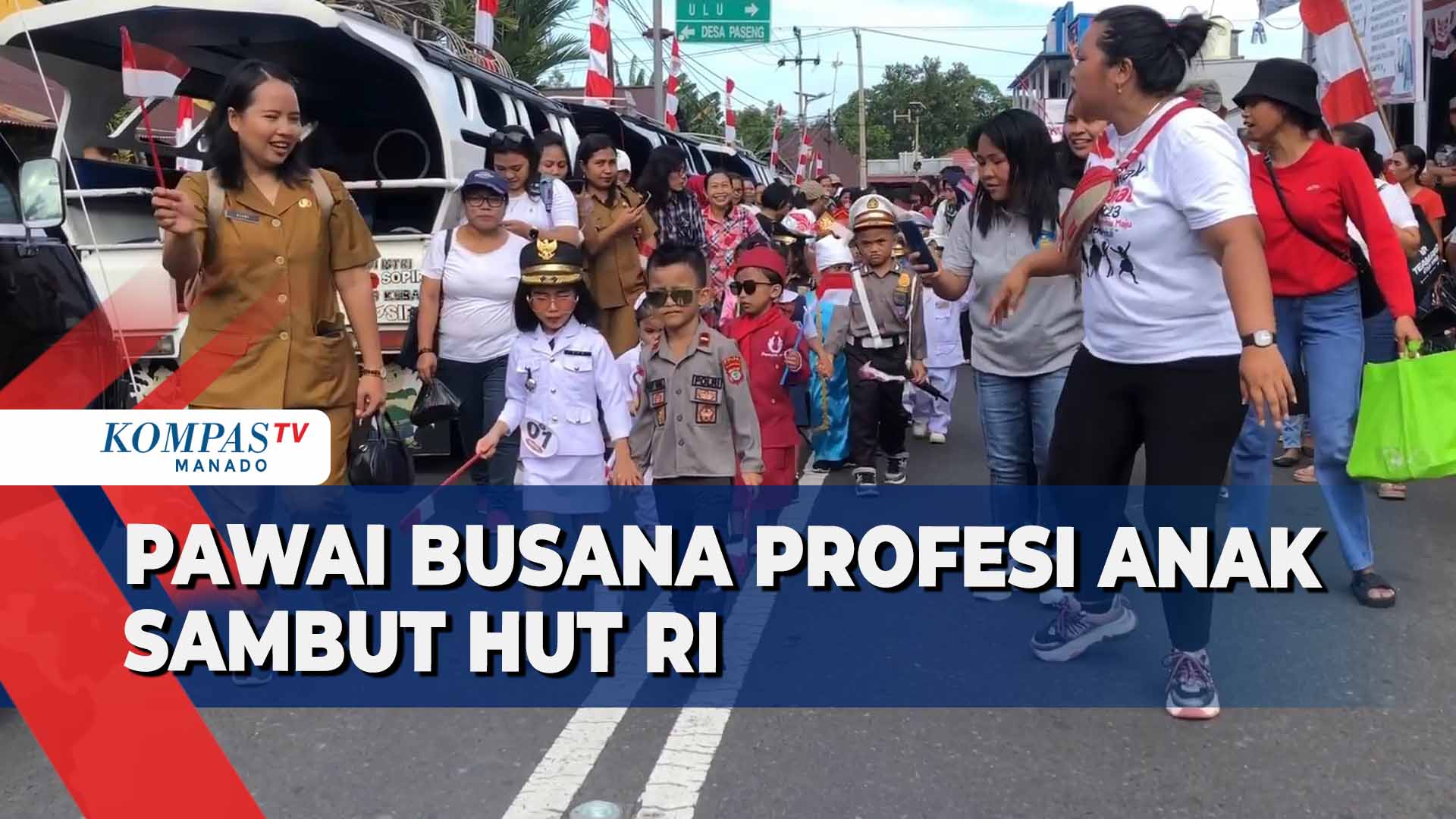 Video: Pawai Busana Profesi Ramaikan HUT RI ke-78