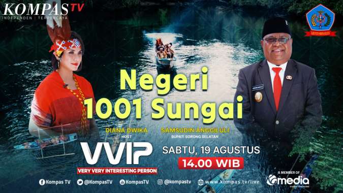 Samsudin Anggiluli - Bupati Kabupaten Sorong Selatan Negeri 1001 Sungai | VVIP