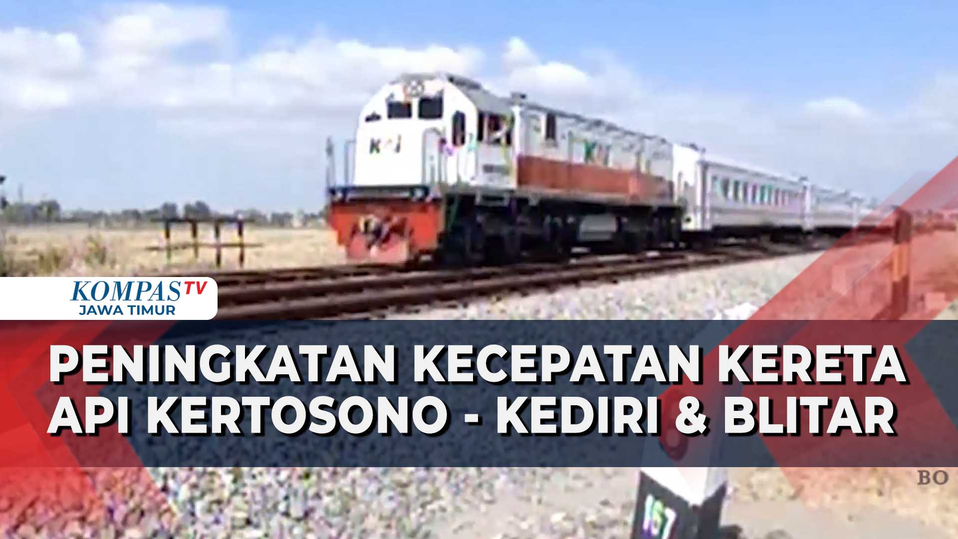 Video: Kecepatan Kereta Api di Daop 7 Madiun Menjadi 120 Km Per Jam!