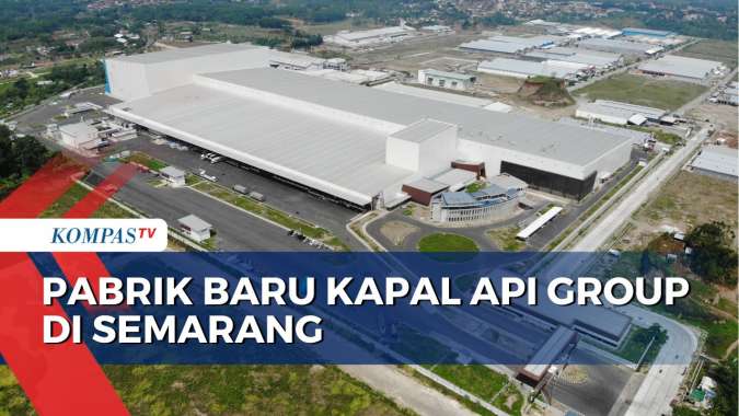 Peresmian Pabrik Baru Kapal Api Group di Semarang
