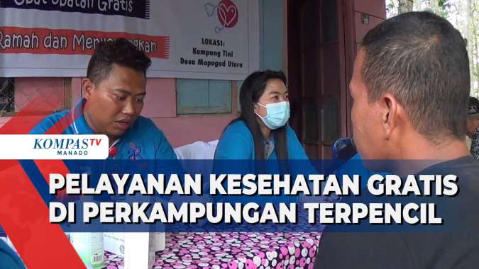 Aksi Pelayanan Kesehatan Gratis Di Perkampungan Terpencil