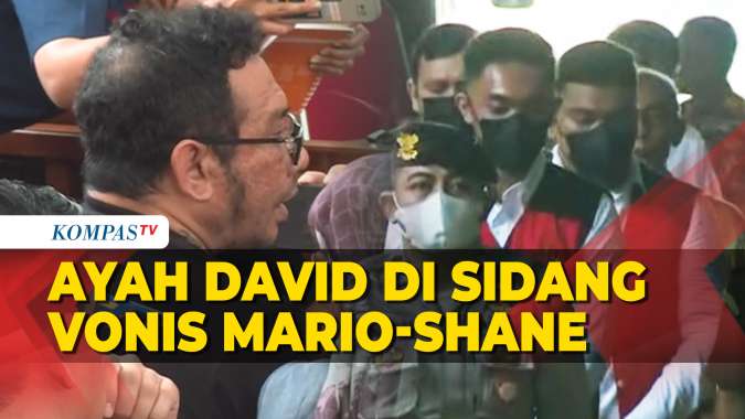 Ayah David Hadiri Sidang Vonis Mario Dandy dan Shane Lukas