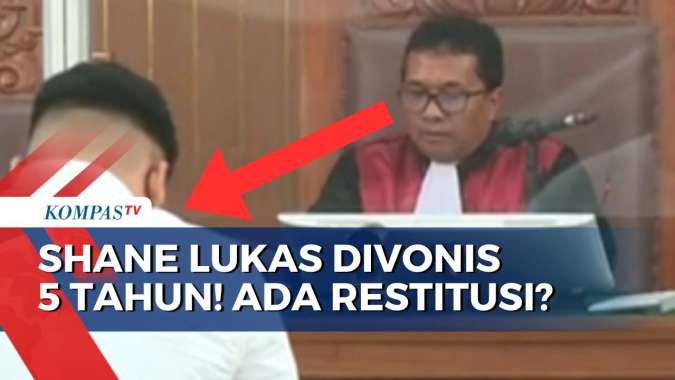 Shane Lukas Divonis 5 Tahun Penjara! Apakah Tetap Bayar Restitusi Rp 120 Miliar?