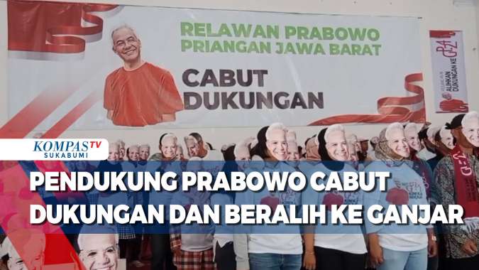 Pendukung Prabowo Cabut Dukungan Dan Beralih Ke Ganjar