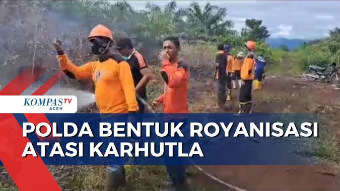 Polda Aceh Dorong Pembentukan Rayonisasi Atasi Karhutla