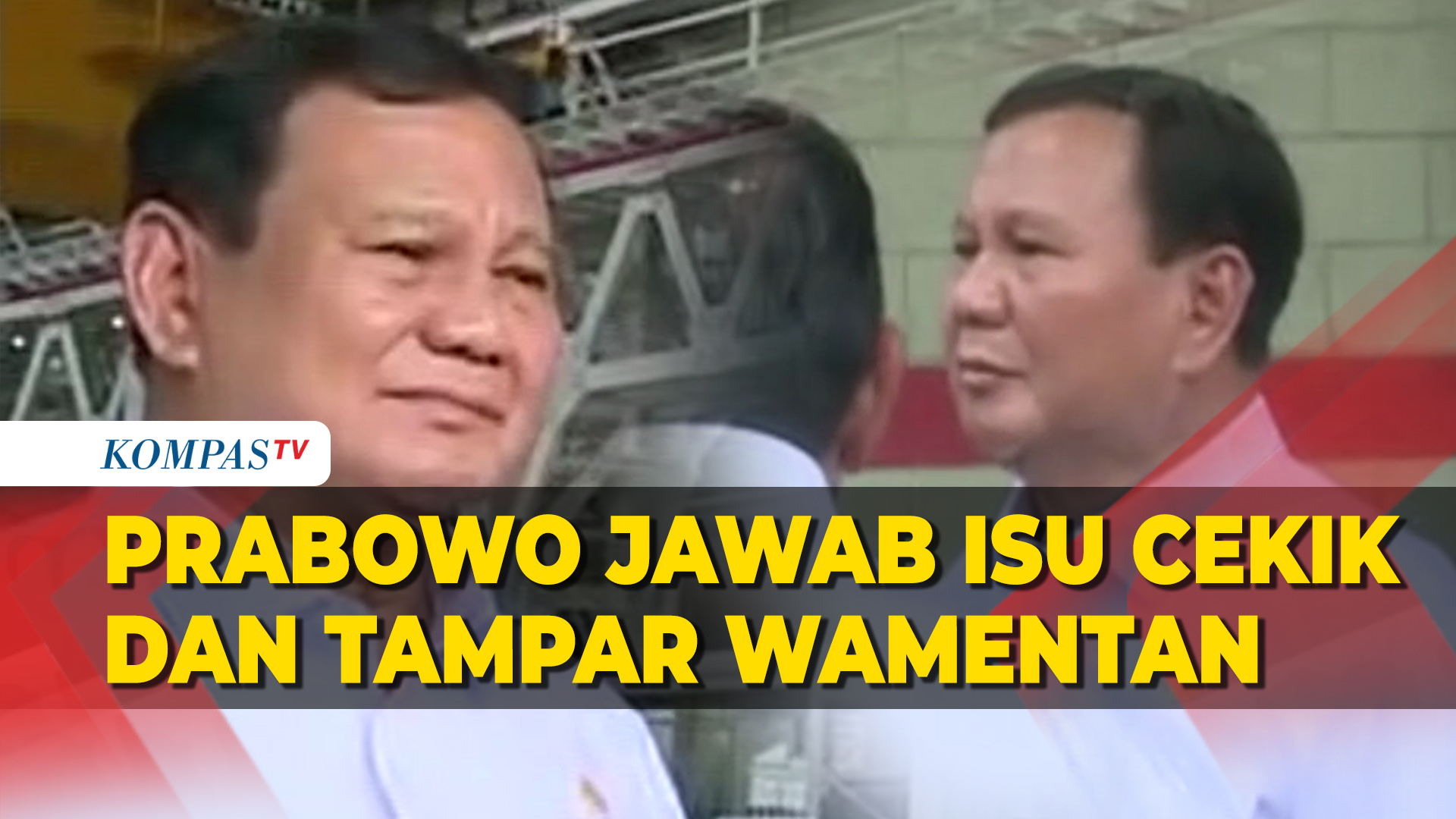 Video: Menhan Prabowo Jawab Isu Dirinya Cekik dan Tampar Wamentan di Rapat