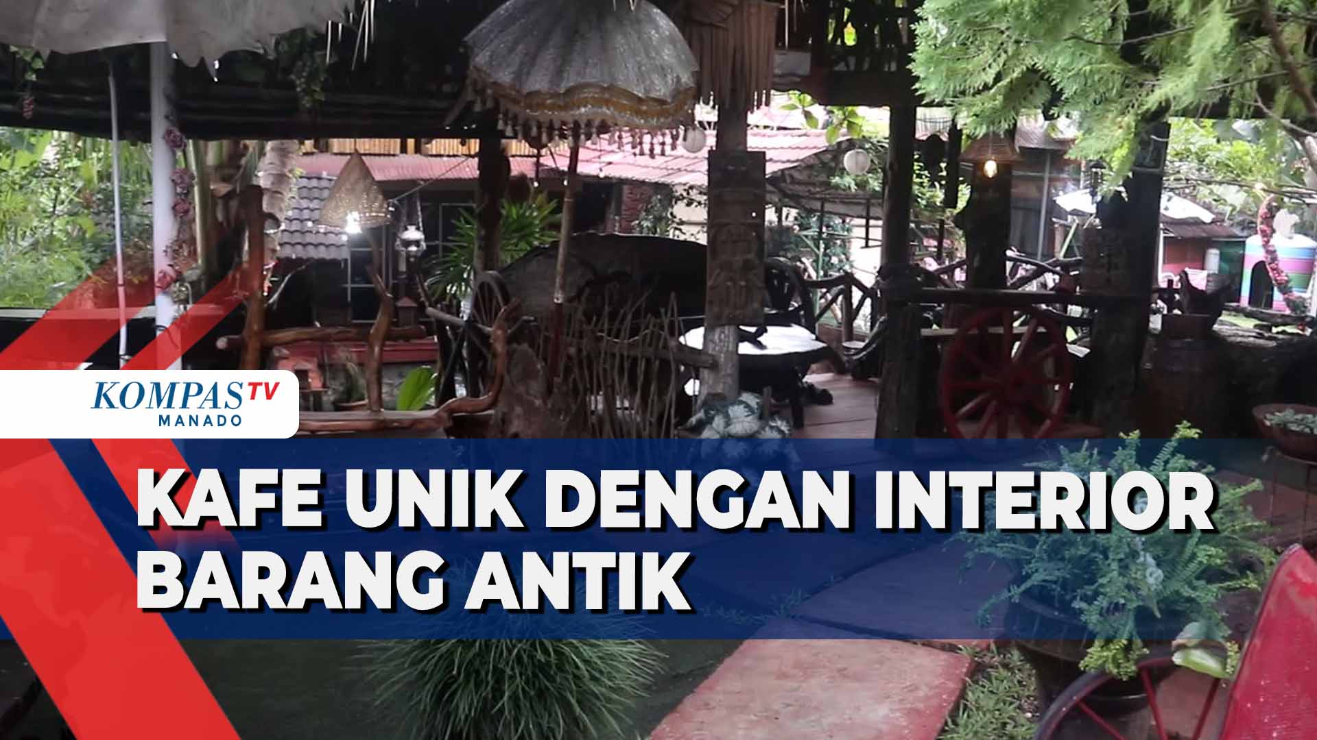 Video: Tawarkan Konsep Berbeda, Café Bernuansa Barang-Barang Antik ...