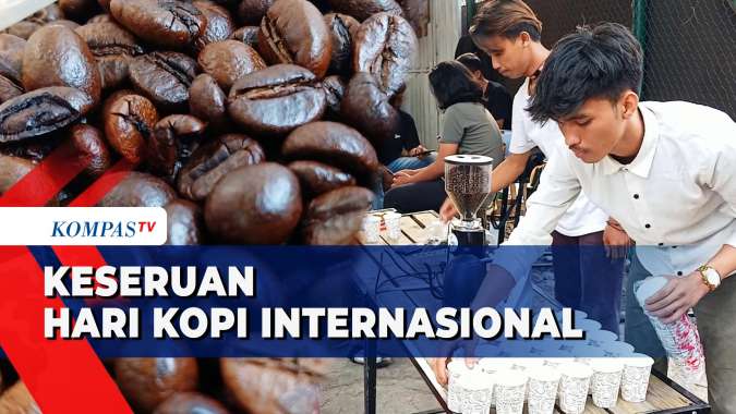 1.000 Gelas Kopi Gratis! Dibagikan di Hari Kopi Sedunia