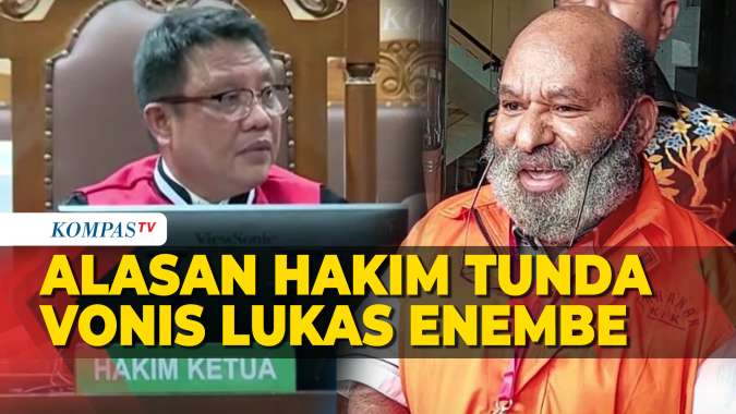 [FULL] Hakim Ungkap Alasan Tunda Vonis Lukas Enembe di Sidang Kasus Suap dan Gratifikasi