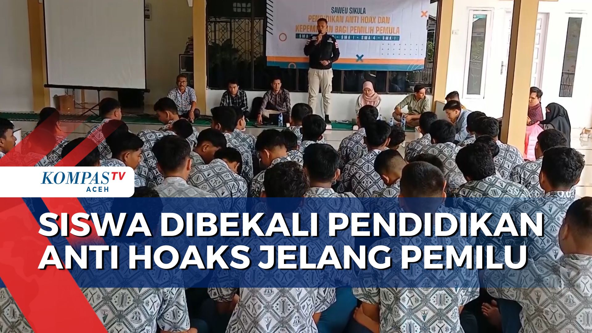 Video: Siswa Dibekali Pendidikan Anti Hoaks Jelang Pemilu