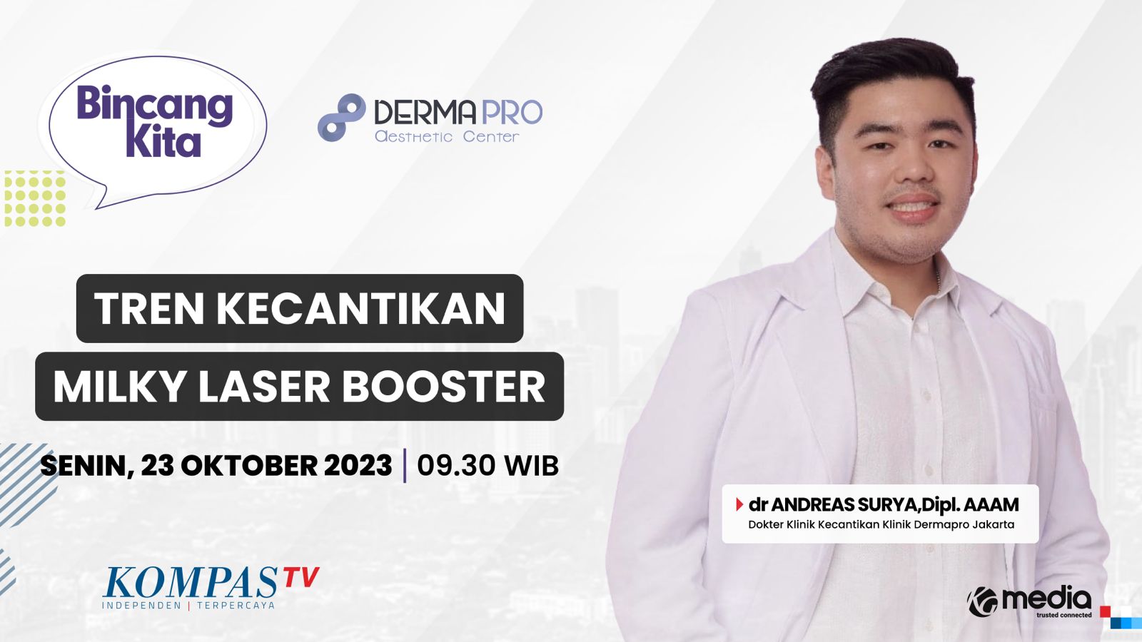 Video: Klinik Dermapro Hadirkan Tren Kecantikan Milky Laser Booster ...