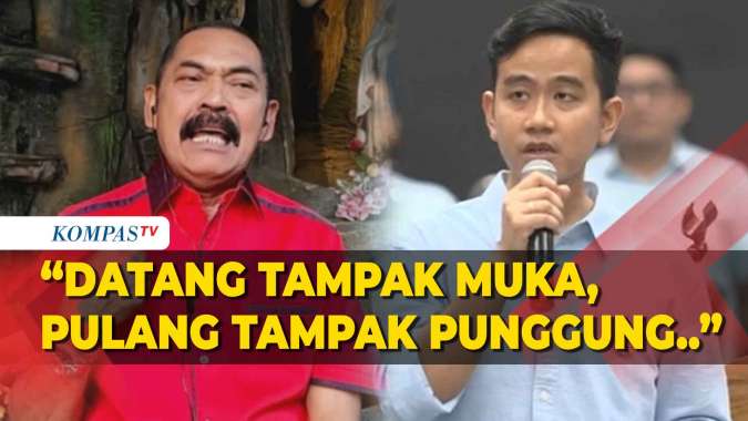 FX Rudy ke Gibran: Serahkan KTA, Buat Surat Pengunduran Diri dari PDIP