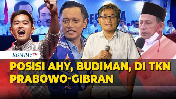 [FULL] Peran AHY, Habib Lutfi hingga Budiman Sudjatmiko di TKN Prabowo ...