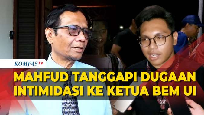 Menko Polhukam Mahfud Tanggapi Dugaan Ketua BEM UI Diintimidasi Pasca ...