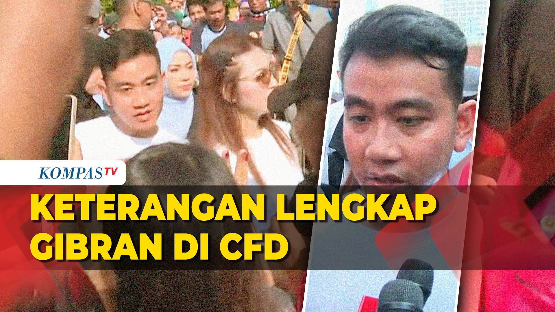 Video: Keterangan Lengkap Gibran di CFD Jakarta, Jawab soal Debat Cawapres hingga Bagi Susu