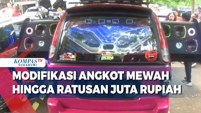 Modifikasi Angkot Mewah Hingga Ratusan Juta Rupiah